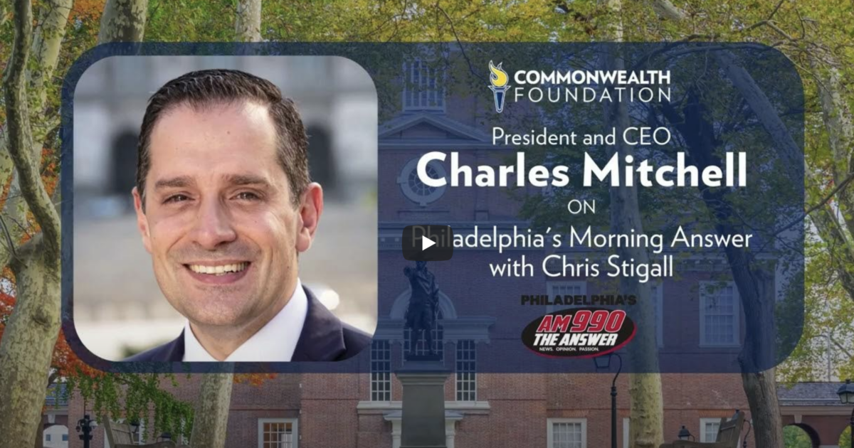 President and CEO Charles Mitchell on Philadelphia's Morning Answer ...